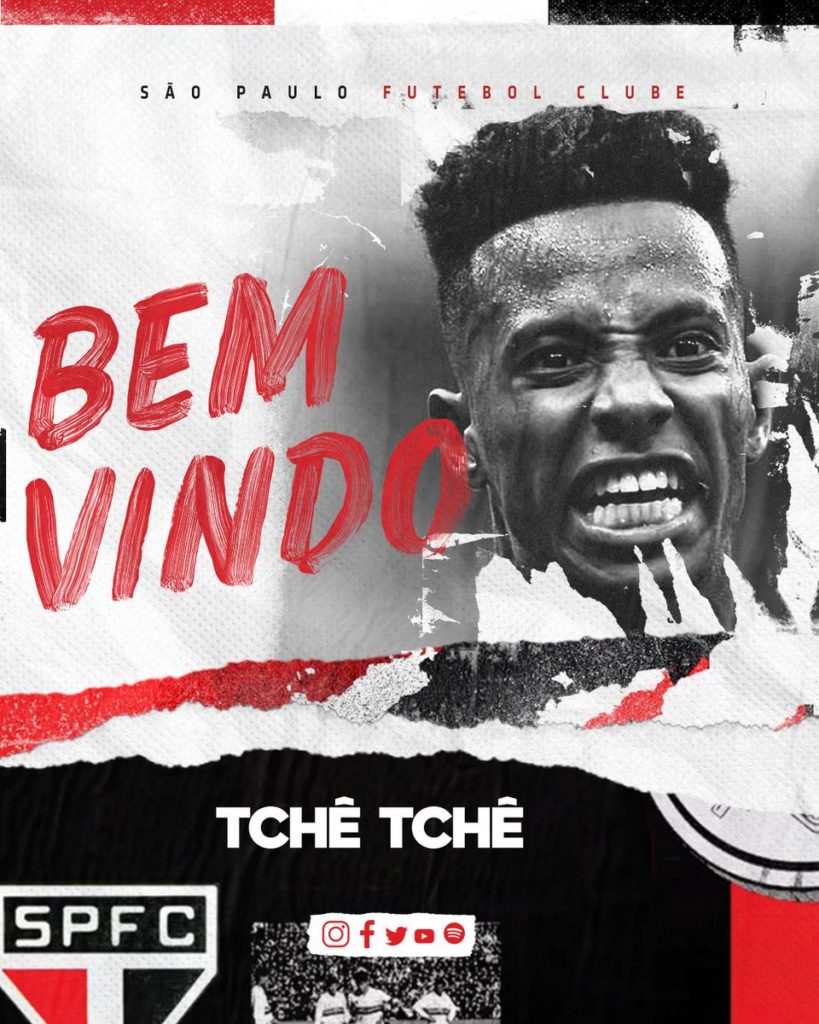 Nada de 1º de abril!! São Paulo anuncia contratação do Tchê Tchê